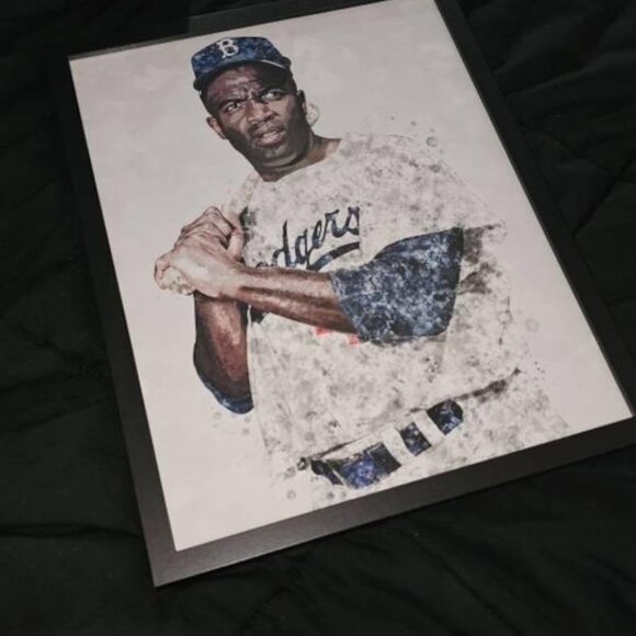 Art | Legendary Baseball Hero Poster Vintage Sports Wall Art | Poshmark